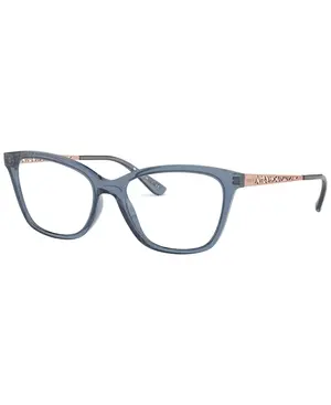 VOGUE EYEWEAR Vo5285 Square Eyeglasses - Transparent Blue