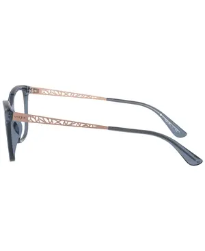 VOGUE EYEWEAR Vo5285 Square Eyeglasses - Transparent Blue