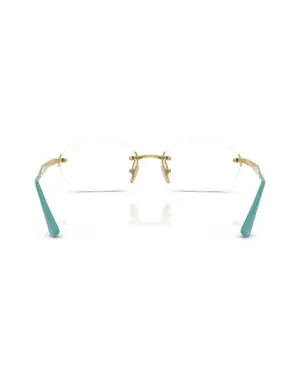 VOGUE EYEWEAR Oval Rimless Eyeglasses