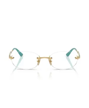 VOGUE EYEWEAR Oval Rimless Eyeglasses