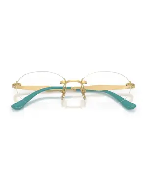 VOGUE EYEWEAR Oval Rimless Eyeglasses