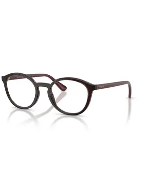 VOGUE EYEWEAR Child Phantos Eyeglasses - Transparent Bordeaux