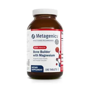 METAGENICS Bone Builder With Magnesium For Comprehensive Bone Strength And Wellness With Calcium - No Color