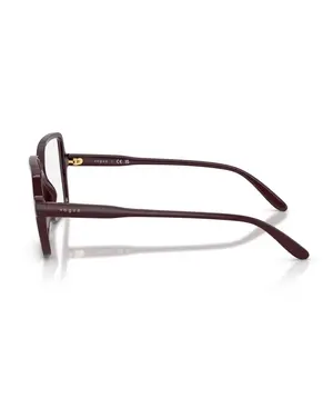 VOGUE EYEWEAR Oversized Square Frame Eyeglasses
