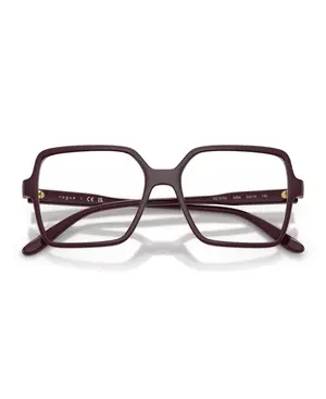 VOGUE EYEWEAR Oversized Square Frame Eyeglasses