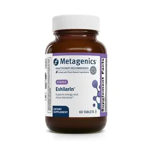 METAGENICS Exhilarin Energy And Stress Tolerance Support Supplement With Ashwagandha - No Color