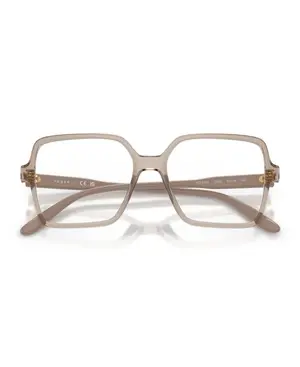 VOGUE EYEWEAR Oversized Square Frame Eyeglasses