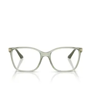 VOGUE EYEWEAR Square Frame Eyeglasses - Transparent Green