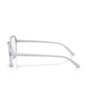 VOGUE EYEWEAR Irregular Full Rim Eyeglasses - Transparent Violet
