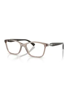 VOGUE EYEWEAR Square Frame Eyeglasses - Transparent Brown