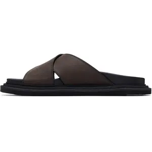 Moschino Leather Slippers