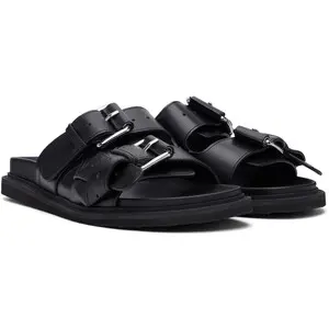 Moschino Leather Slippers