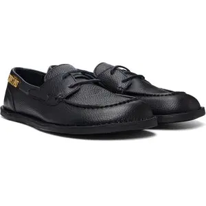Moschino Leather Boat Shoes