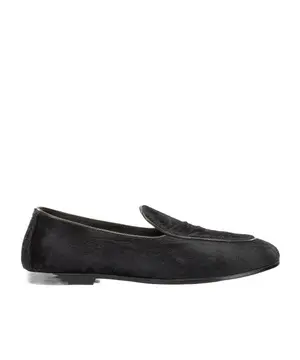 HENDERSON BARACCO Round-toe Loafers - Black