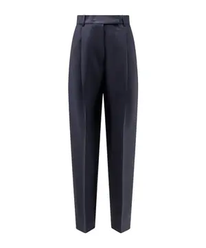 RÓHE Casual Trousers With Belt Loops - Black