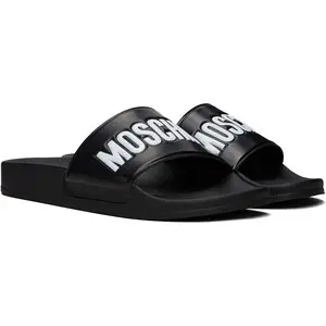 Moschino Logo Slippers