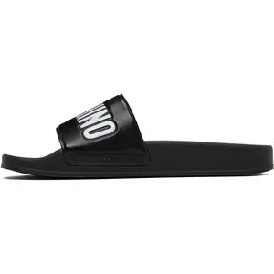 Moschino Logo Slippers