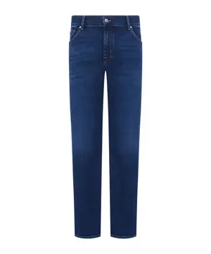 7 For All Mankind Belt Loop Jeans With Embroidered Back Pockets