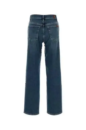 7 For All Mankind Stovepipe Straight Jeans