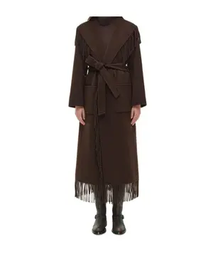 Simkhai Carrie Fringe Coat