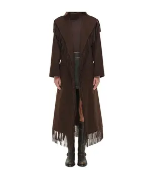 Simkhai Carrie Fringe Coat