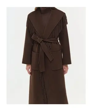Simkhai Carrie Fringe Coat