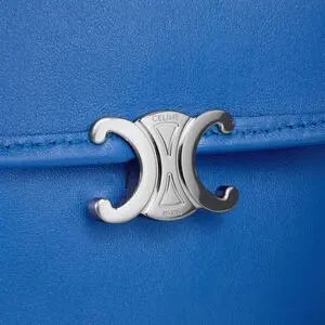 Celine Vertical Pouch Soft Triomphe In Smooth Lambskin