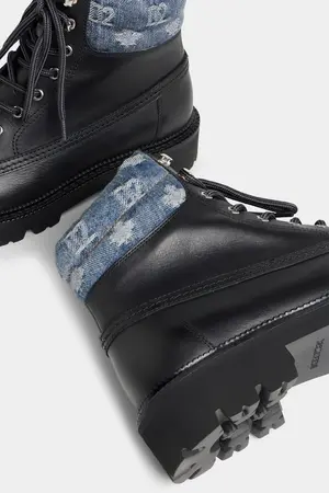 Dsquared2 Monogram Ankle Boots