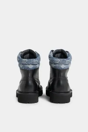 Dsquared2 Monogram Ankle Boots