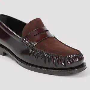 Brunello Cucinelli Penny Loafers - Red