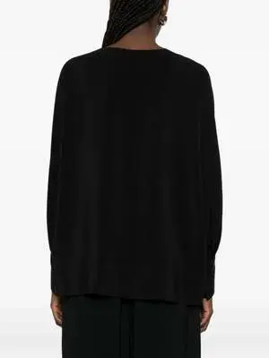 ERMANO SCERVINO Ermanno Scervino Flowy Silk Shirt With Asymmetrical Hem