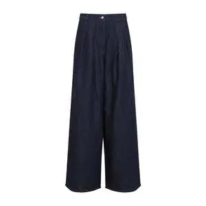 Dries Van Noten Wide-leg Denim Trousers - Blue