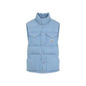 Moncler Ervional Puffer Vest - Blue