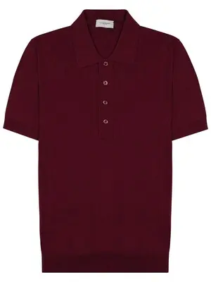 PAOLO PECORA MILANO Polo In Seta Misto Cotone