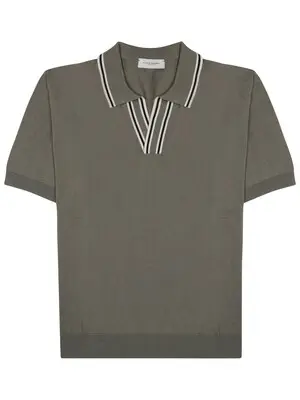 PAOLO PECORA MILANO Polo In Seta Misto Cotone