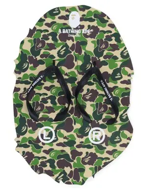 A BATHING APE Sandalo Infradito Camo