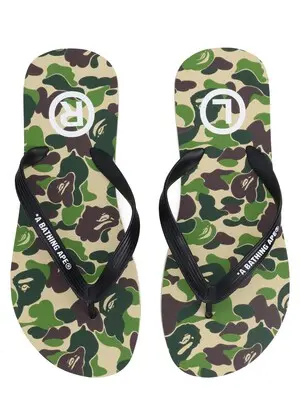 A BATHING APE Sandalo Infradito Camo