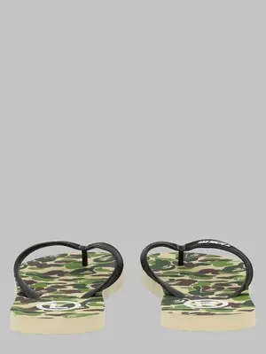 A BATHING APE Sandalo Infradito Camo