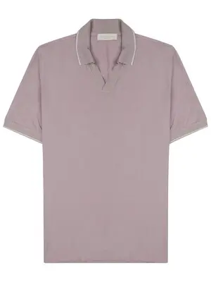 LUIGI GENTILE Polo In Cotone - Pink
