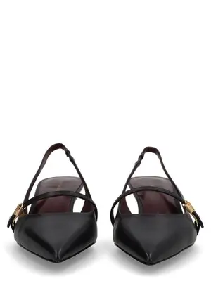 Tory Burch Mary Jane Slingback Pumps - Black