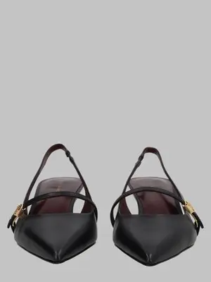 Tory Burch Mary Jane Slingback Pumps - Black
