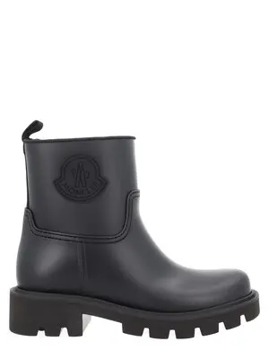 Moncler Stivale Da Pioggia "kickstream - Black