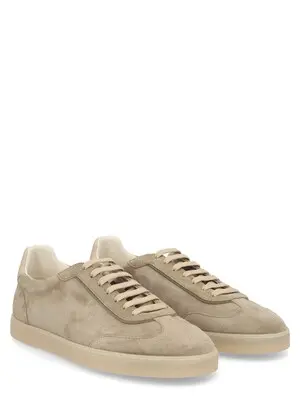 Brunello Cucinelli Sneaker In Camoscio