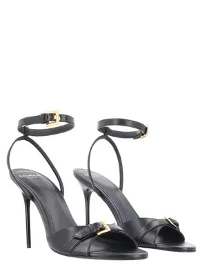 Balmain Sandalo "anthem" In Pelle