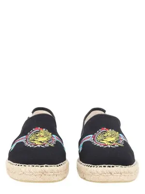 Kenzo Espadrilles With Jumping Tiger Motif