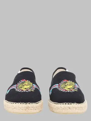 Kenzo Espadrilles With Jumping Tiger Motif