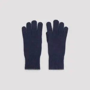 Brunello Cucinelli Cashmere Gloves - Blue