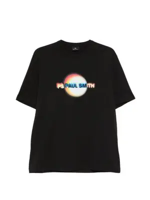 Paul Smith Classic Organic Cotton Mini Tee For - Black