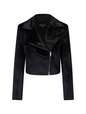 DONDUP Viscose-cotton Stretch Jacket