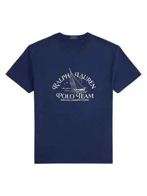 Ralph Lauren Graphic Cotton Crewneck T-shirt
